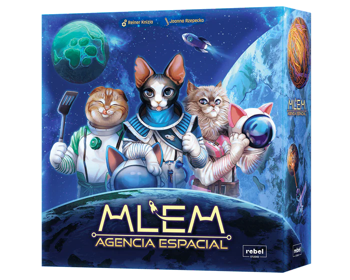 MLEM Agencia Espacial: Juego de Mesa Asmodee – Montecassino MX