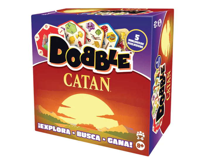 Dobble Catán: Juego de Mesa en Español. Asmodee – Montecassino MX